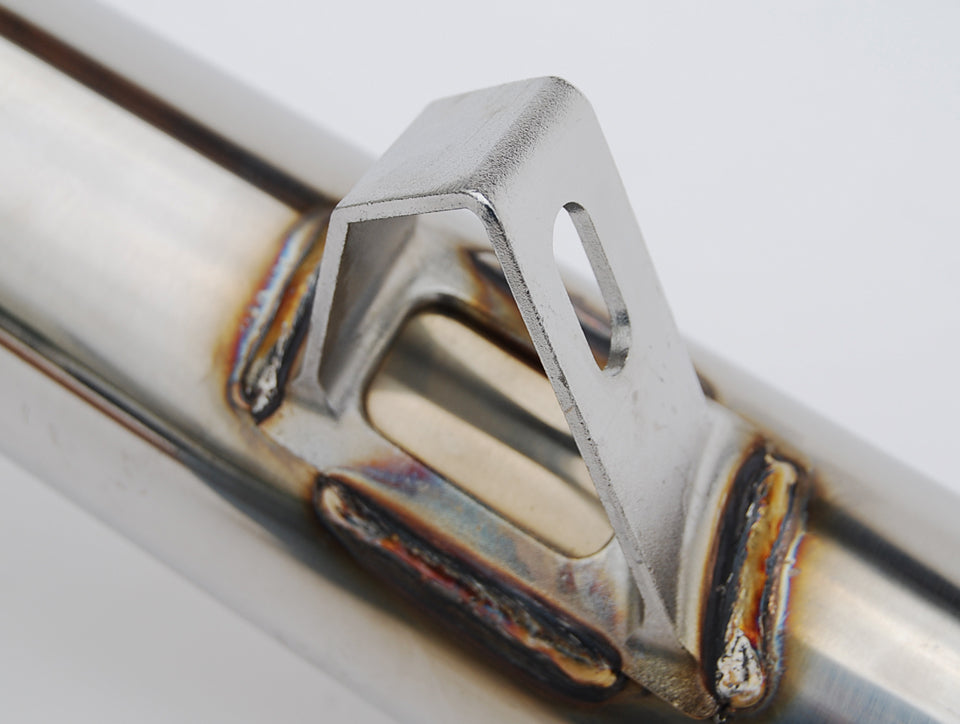 Invidia 02-07 Subaru WRX/STI High flow cat Down Pipe with extra O2 Bun ...