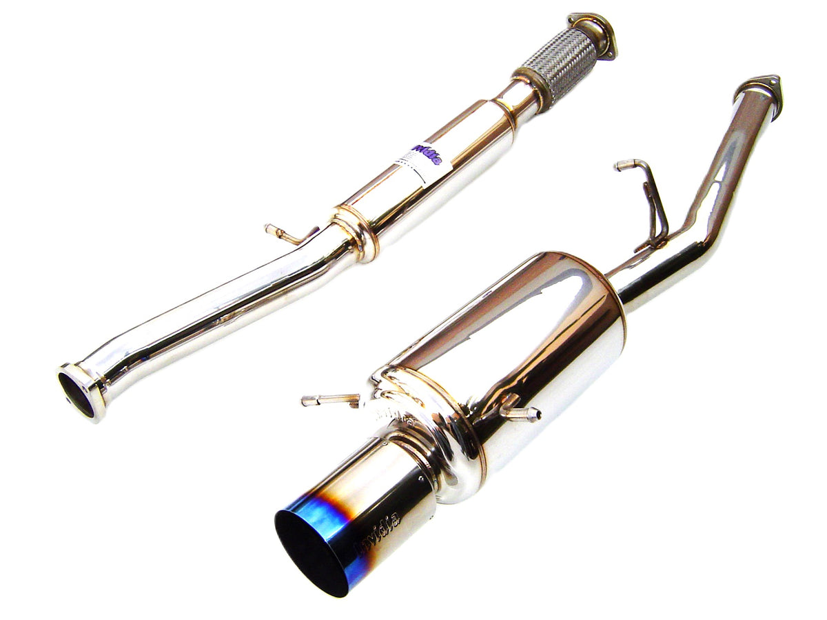 Invidia 02-07 Subaru WRX/STI G200 Titanium tip Cat-back Exhaust – My Store