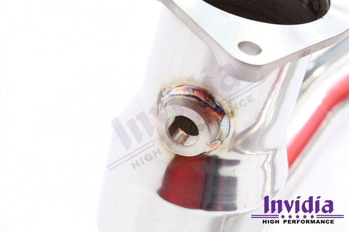 Invidia 15-21 Subaru WRX FA20 CATTED Down Pipe (Bottom Cat) wide Band ...